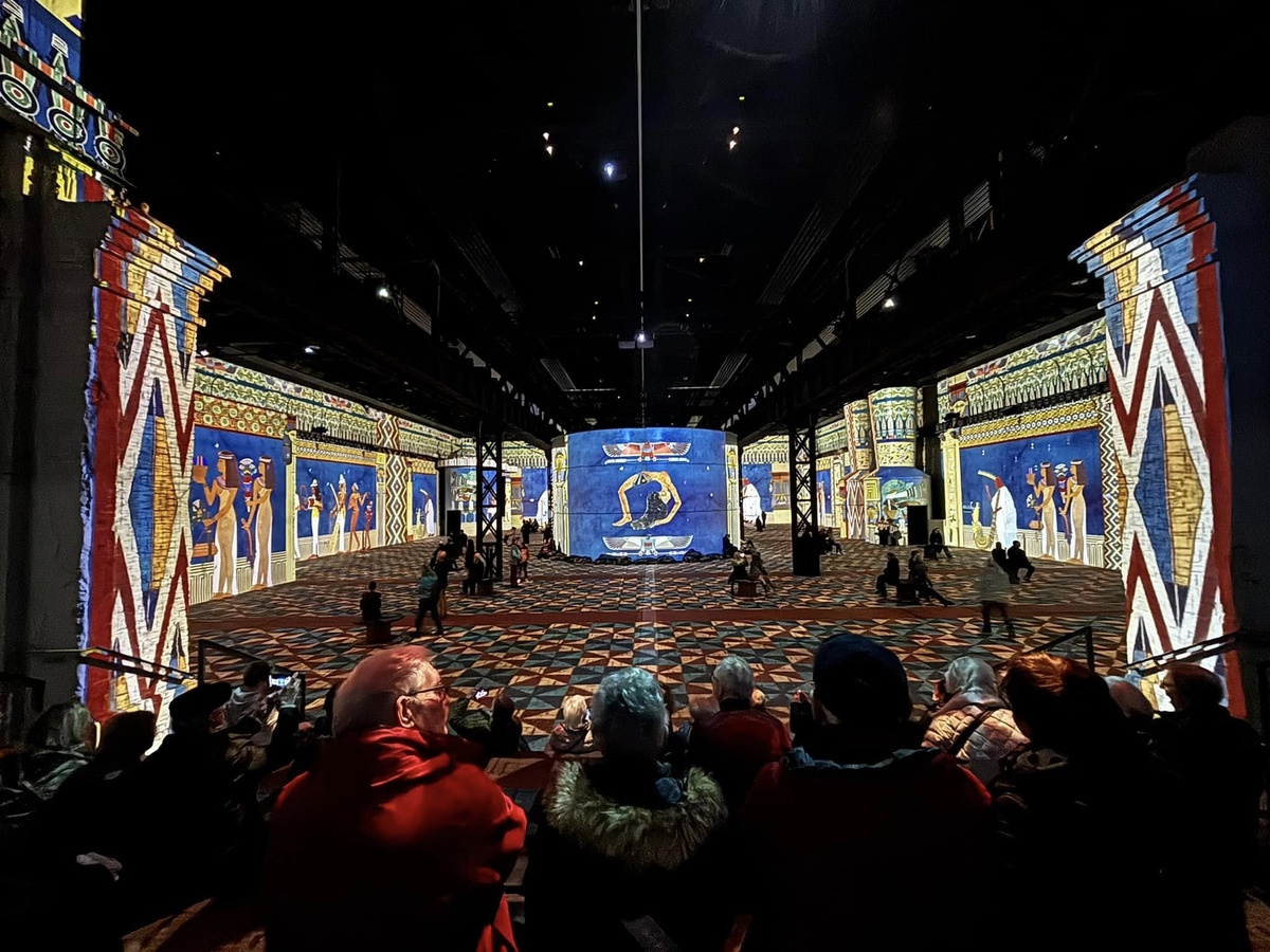 Visuelle Zeitreise nach Ägypten – Ein Besuch bei Phoenix des Lumières ...