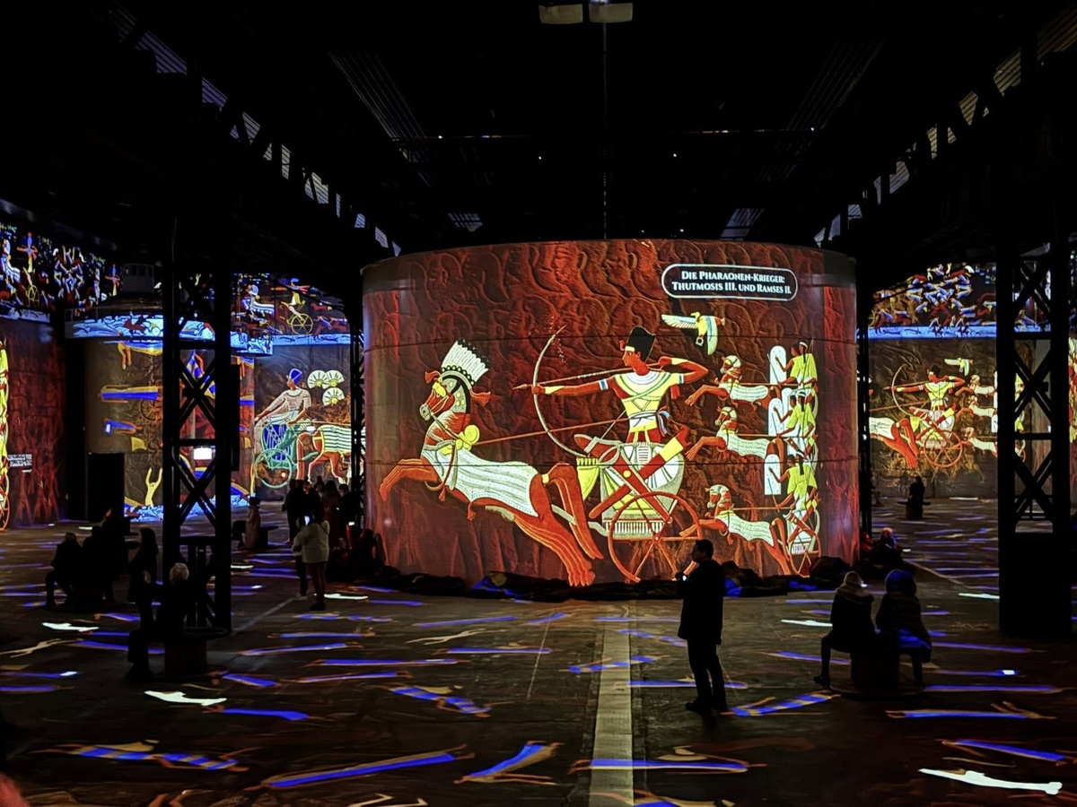 Visuelle Zeitreise nach Ägypten – Ein Besuch bei Phoenix des Lumières ...
